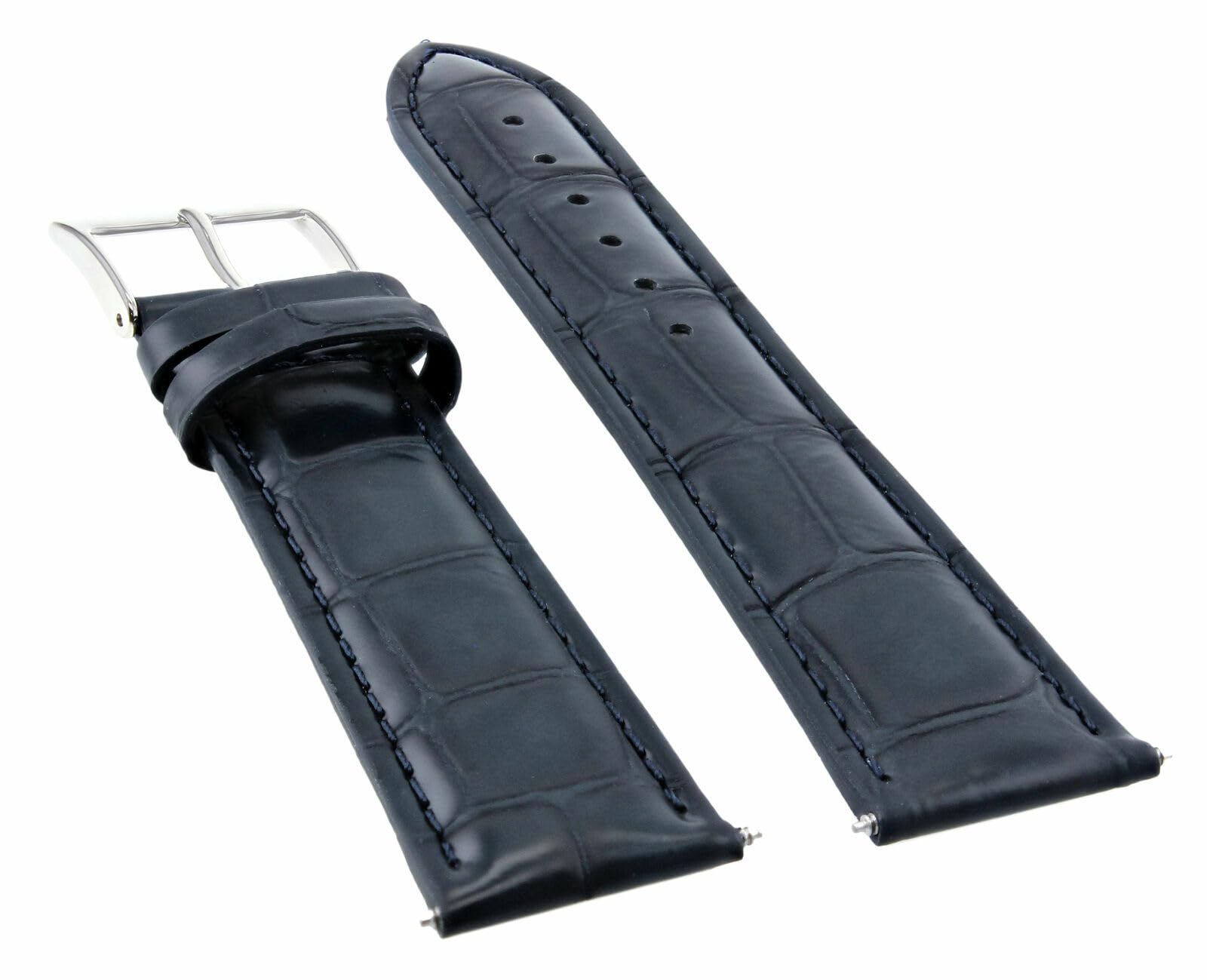 Ewatchparts 19MM NEW LEATHER WATCH BAND STRAP FOR IWC PILOT PORTUGUESE TOP GUN PORTOFINO