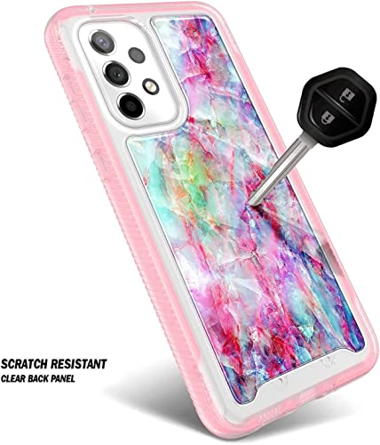 NZND Case for Samsung Galaxy A23 5G / 4G LTE with [Built-in Screen Protector], Full-Body Protective Shockproof Rugged Bumper Cover, Impact Resist Durable Phone Case (Fantasy)