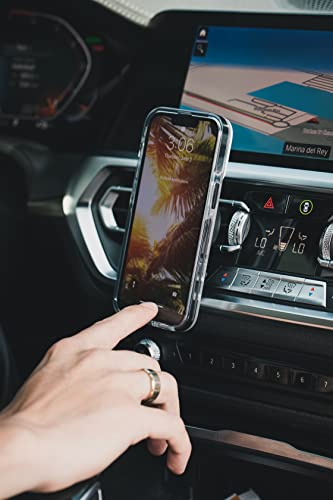 PopSockets: Car Mount Compatible with MagSafe, Magnetic Phone Holder for Car, Phone Mount for Car – Black