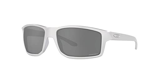 Oakley Men's OO9449 Gibston Square Sunglasses, X Silver/Prizm Black, 60 mm