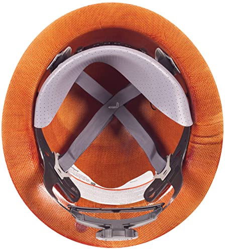 MSA 10126693 Fas-Trac III Replacement Suspension - 4-Point Attachment, Size: Large, Skullgard Helmet Accessory, Cap-Style Hard Hat Suspension, Adjustable Component, Replaceable & Durable Gear, BLACK