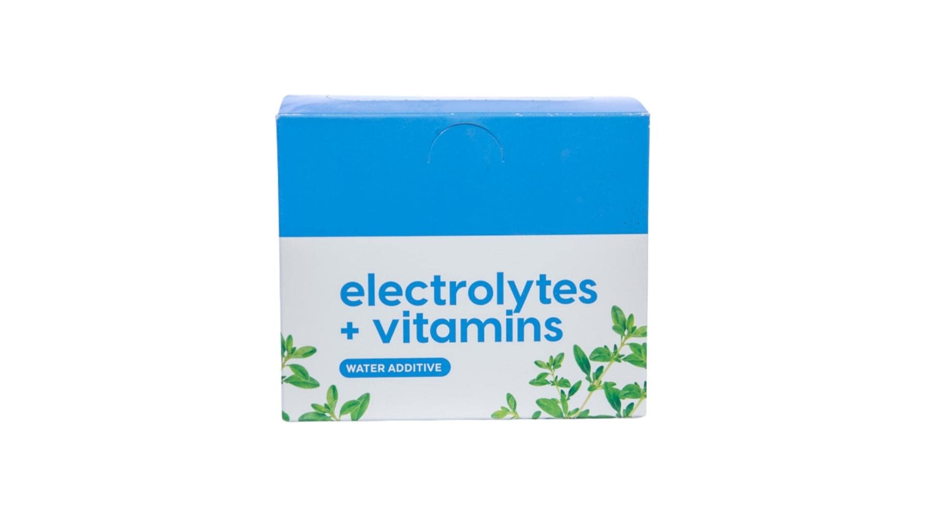 Strong Animals Electrolytes & Vitamins Rehydration for Backyard Flocks containing Thyme Essential Oils (30 Servings)