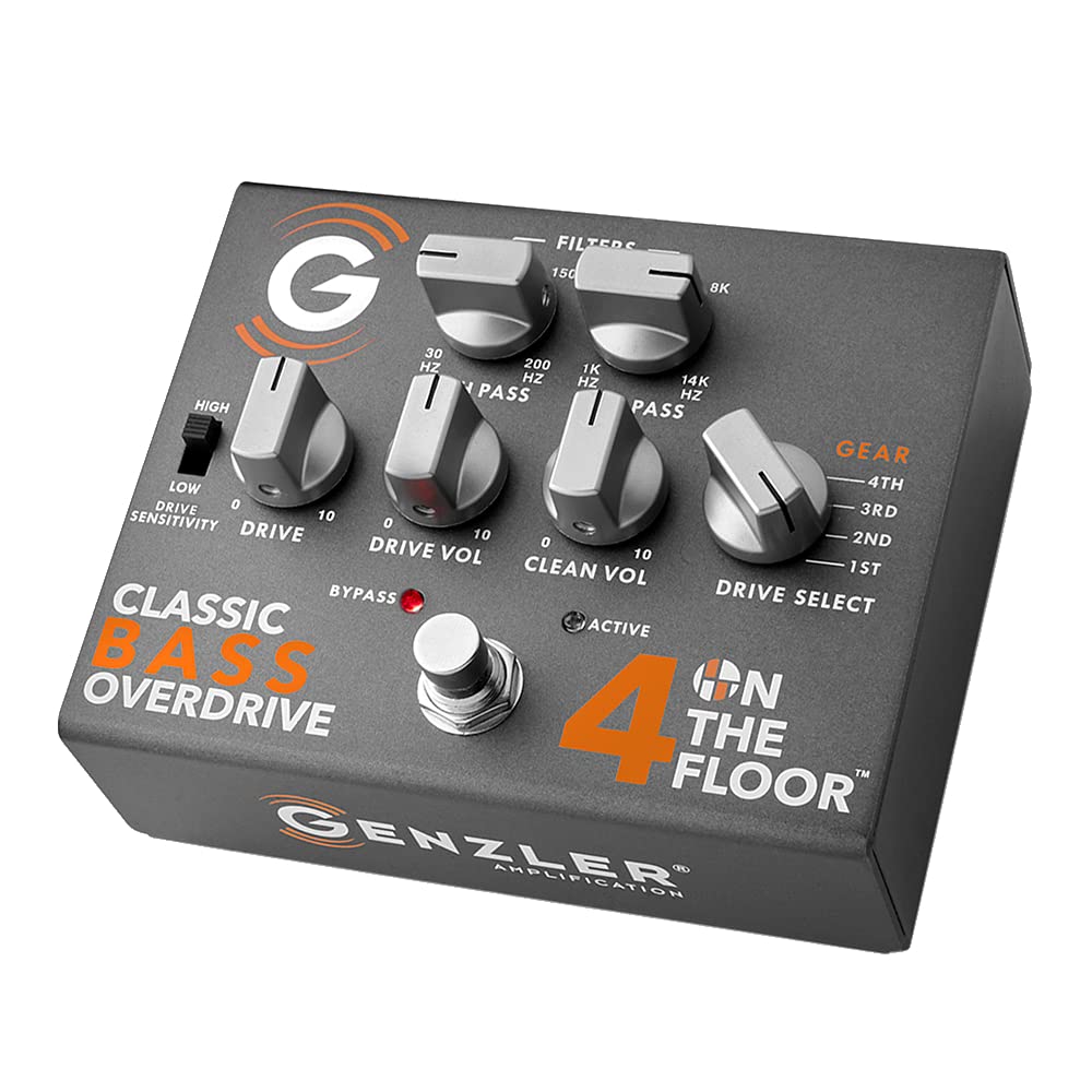 Genzler 4 On The Floor Classic Bass Overdrive Pedal