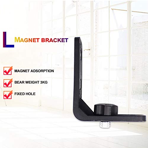 Laser Level L-shape Magnetic Bracket for Topcon, Spectra, Leica, Bosch, Hilti and Dewalt Lasers
