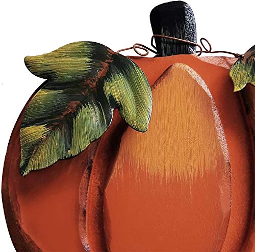 Grace Home Rustic Wooden Free Standing Pumpkin Decor Autumn Harvest Tabletop Shelf Kitchen Decorations Thanksgiving Halloween Pumpkins Sign Fall Decor-Set of 3