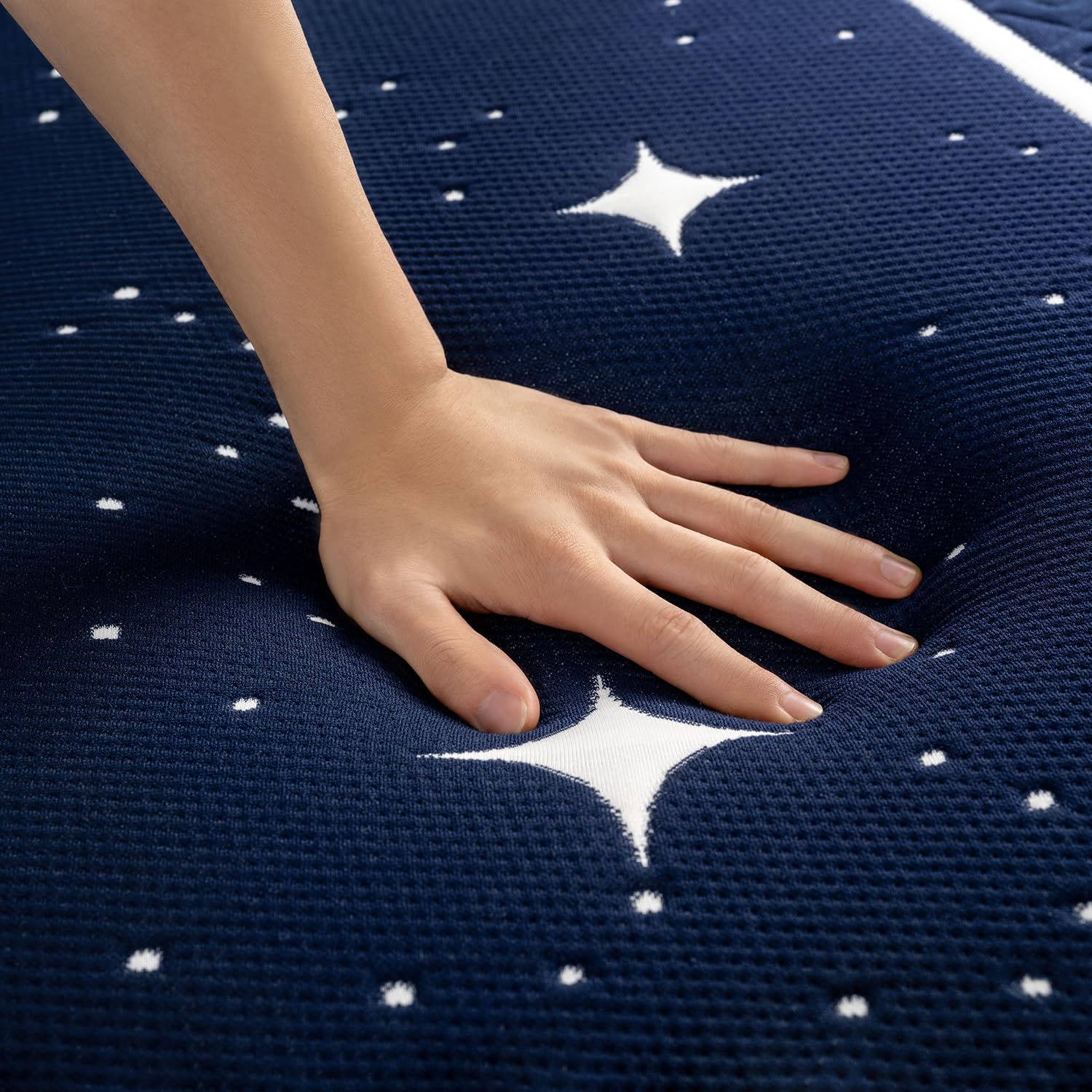 Sweetnight King Mattress, 12 Inch King Size Hybrid Mattress in a Box, Memory Foam King Bed Mattress with Pocketed Coils for Comfortable Sleep & Pressure Relief, Medium Soft