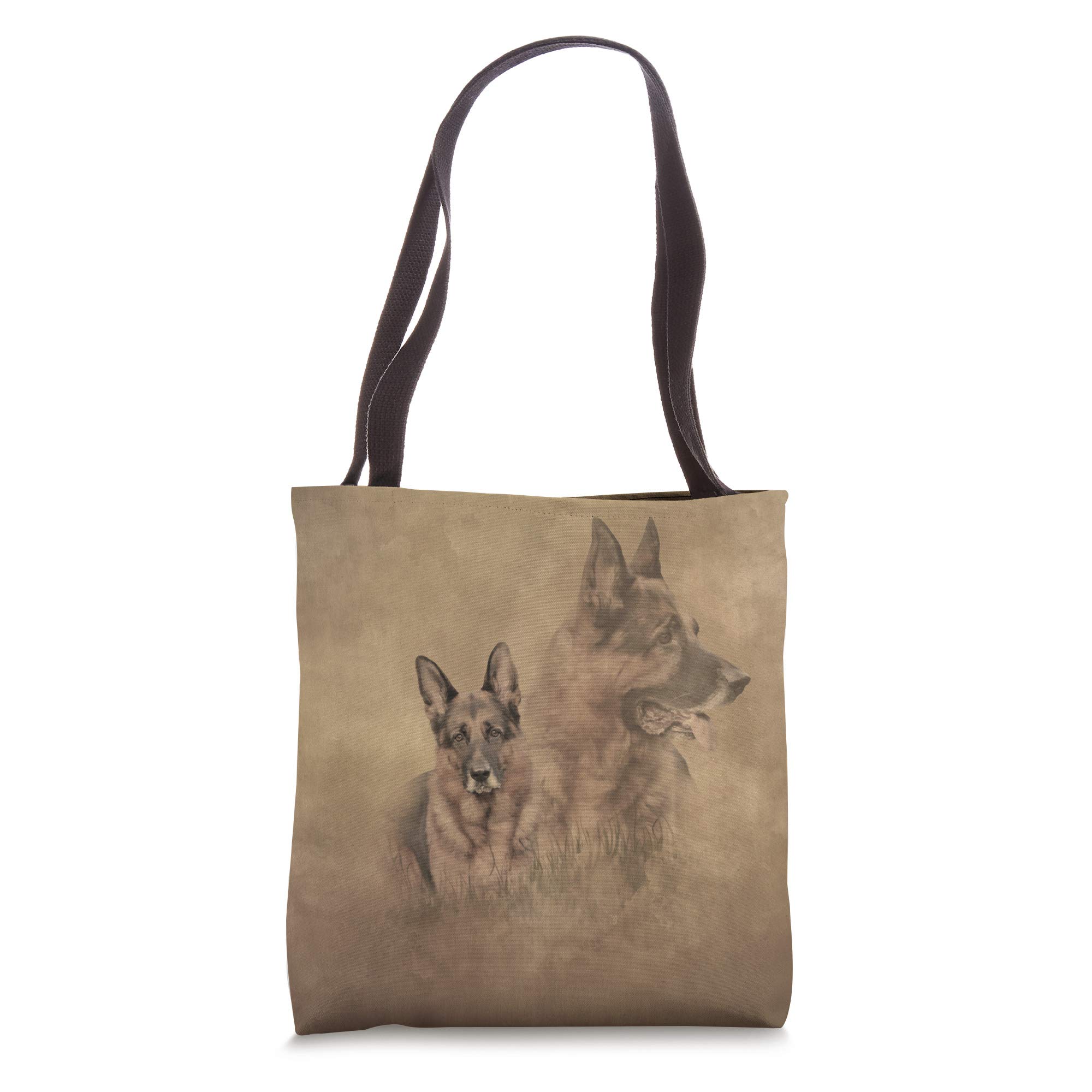 German Shepherd Dog - GSD Collage Tote Bag