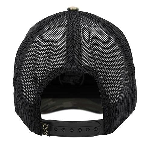 Grunt Style Script Logo Camo Hat (Camo, One Size)