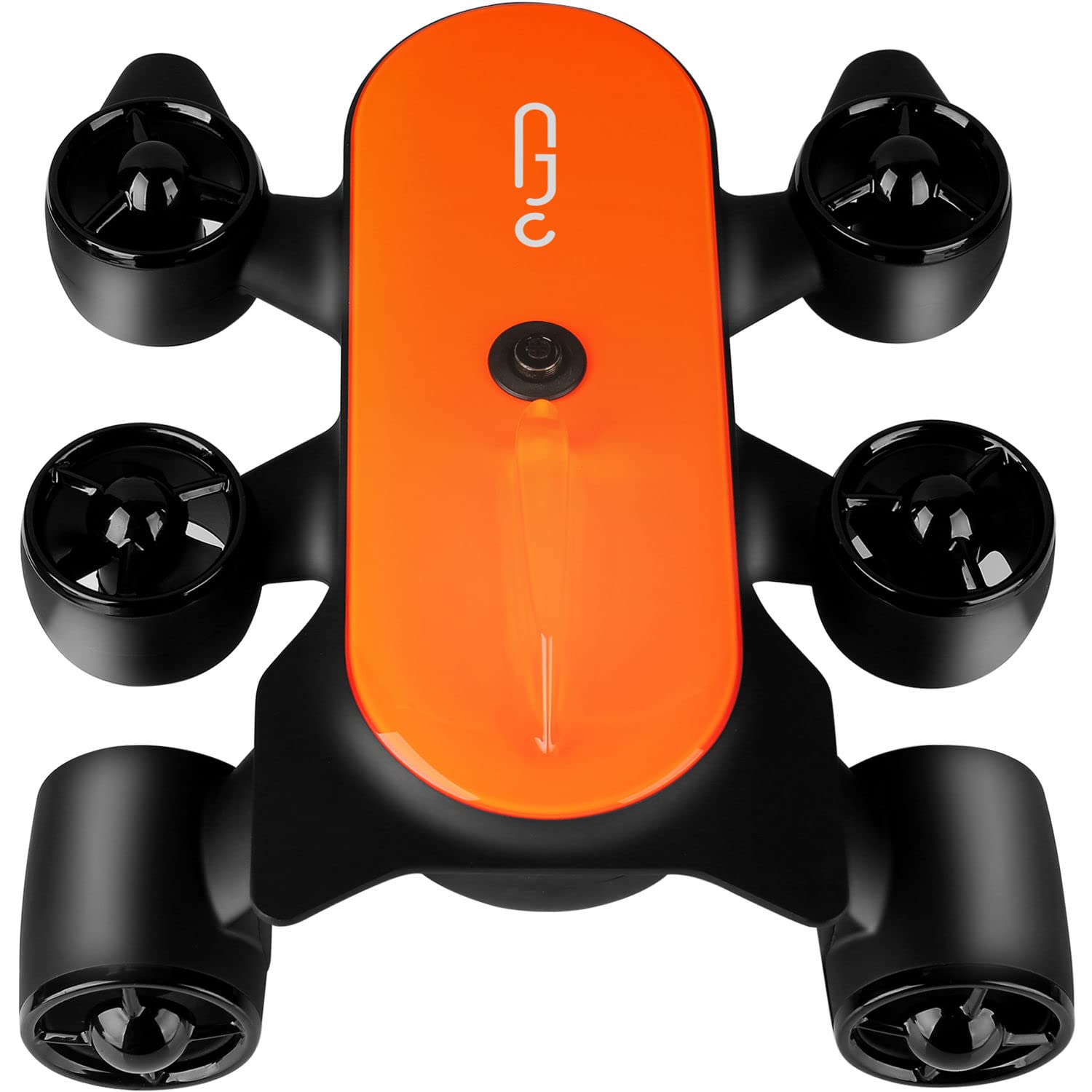 Geneinno T1 Underwater Drone Camera 4K UHD ROV, for Real-Time Viewing, Streaming & Recording, Underwater Inspection and Exploration, Yachting, Education (492FT Tether) (150m)
