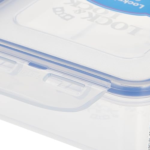 Lock&Lock 19-Fluid Ounce Rectangular Food Container, Short, 2.3-Cup