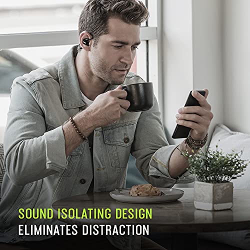 Shure AONIC 215 TW2 True Wireless Sound Isolating Earbuds with Bluetooth 5 Technology, Premium Audio with Deep Bass, Secure Fit Over-the-Ear, 32 Hour Battery Life, Fingertip Controls - (Gen 2) - Black