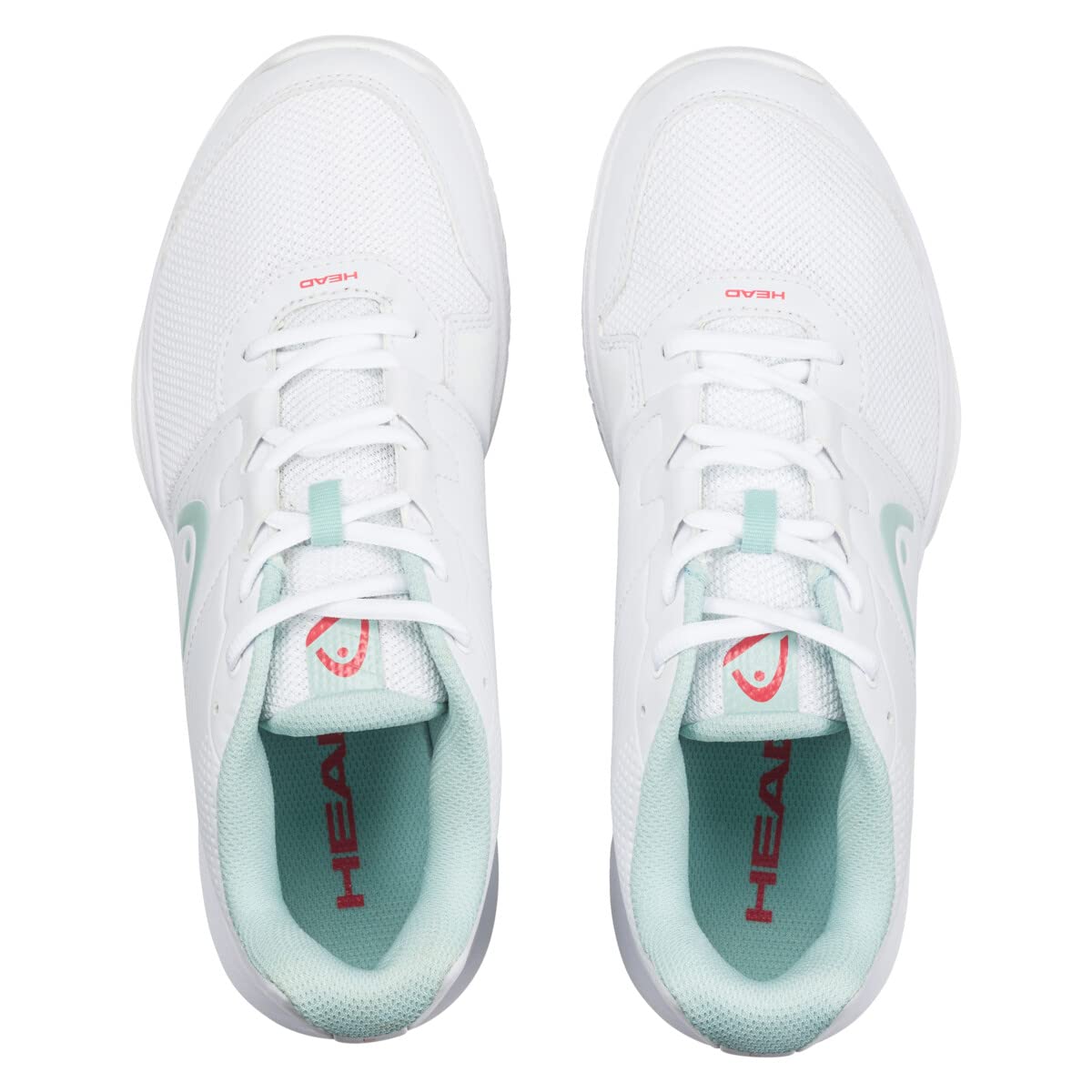 HEAD Women's Sneaker Tennis Shoes, White Grey, 8 US