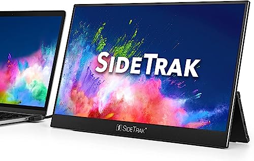 SideTrakâŻSolo Pro Portable Monitor 15.8â FHD 1080P LED Anti-Glare IPS Screen | Works with Mac,âŻPC,âŻChrome, PS4, Xbox & Switch | Powered by USB or Mini HDMI | Built-in DisplayPort, Speakers & HDR