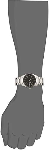 Timex Men's T2M932 South Street Sport Black/Silver-Tone Stainless Steel Expansion Band Watch