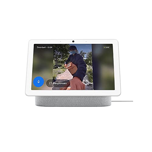 Google Nest HD Max Bundle with 10" HD Display and Wi-Fi Wired Video Doorbell Camera