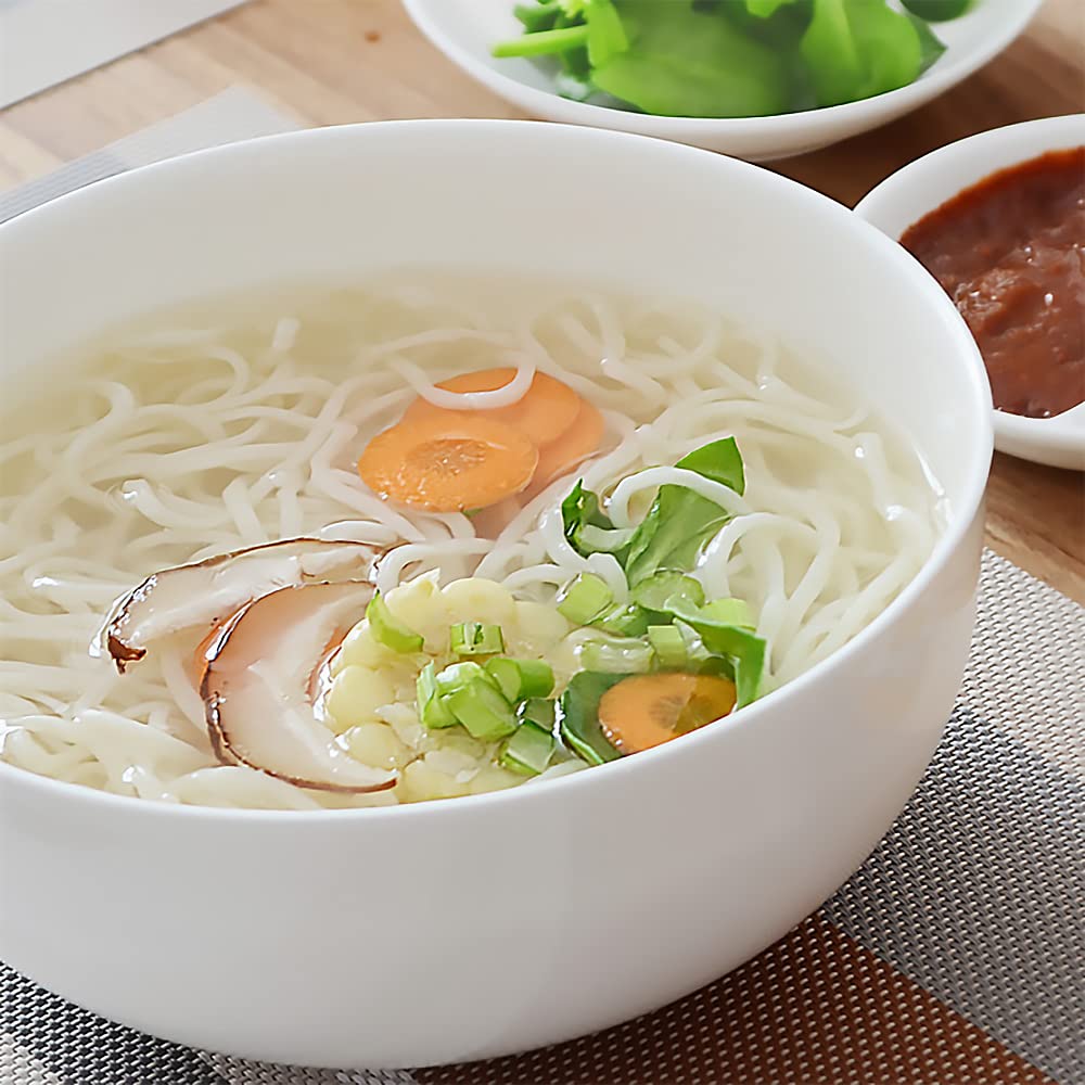 Houlu 60 oz Large Soup Bowls, 8 Inch Pho Bowls, Off White Porcelain Large Ramen Bowl Set of 3