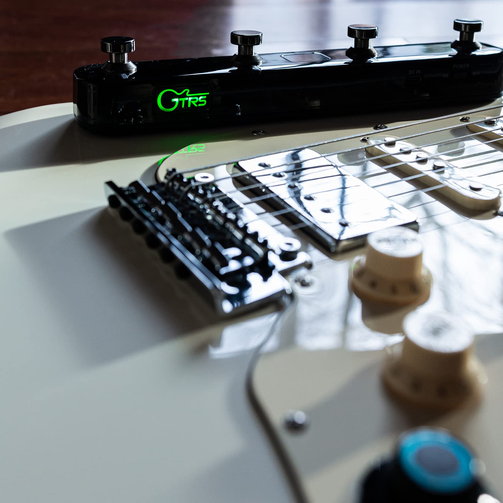 GTRS S801 Intelligent Guitar Vintage White Next Generation Smart Guitar with All in One GTRS Intelligent Process System, GTRS APP