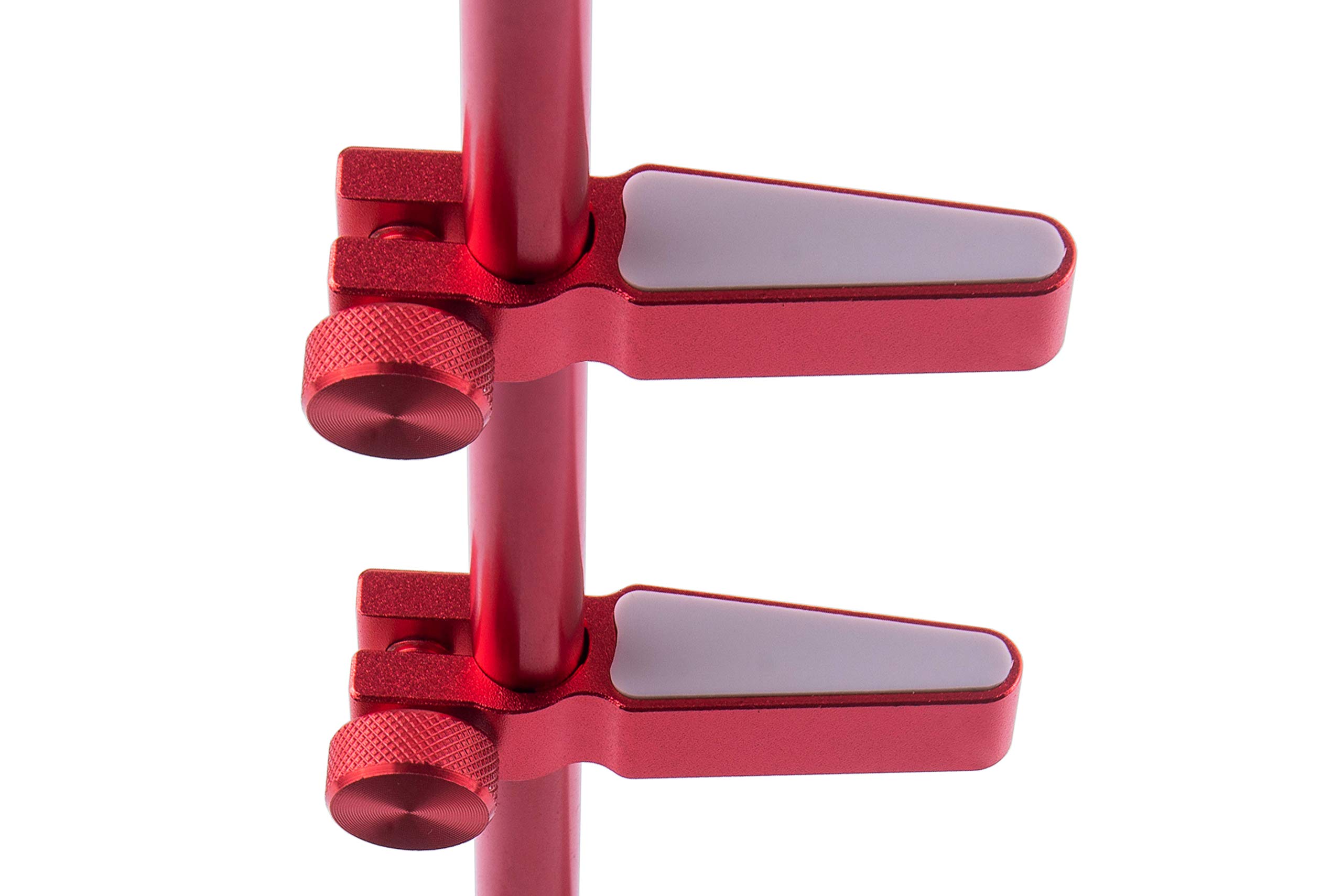 Graphics Card GPU Brace Support,Video Card Sag Holder/Holster/Bracket,Anodized Aerospace Aluminum,Single or Dual Slot Cards (Red)