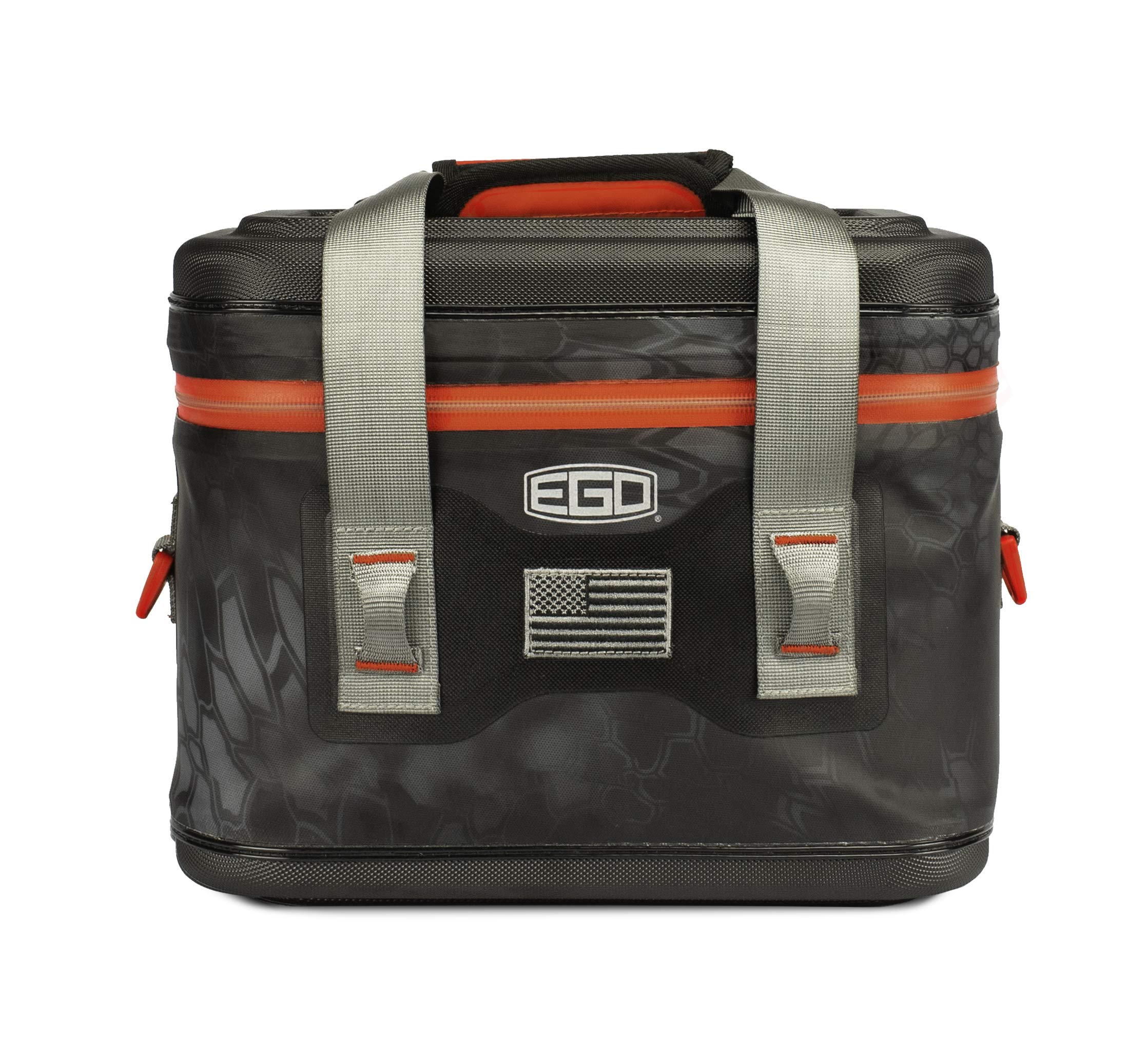 Ego Kryptek Beer Cooler, Fishing Storage Bag, High Tech TPU Fabric, 72 Hour Ice Retention, Food & Snack Holder, Angler Must Have