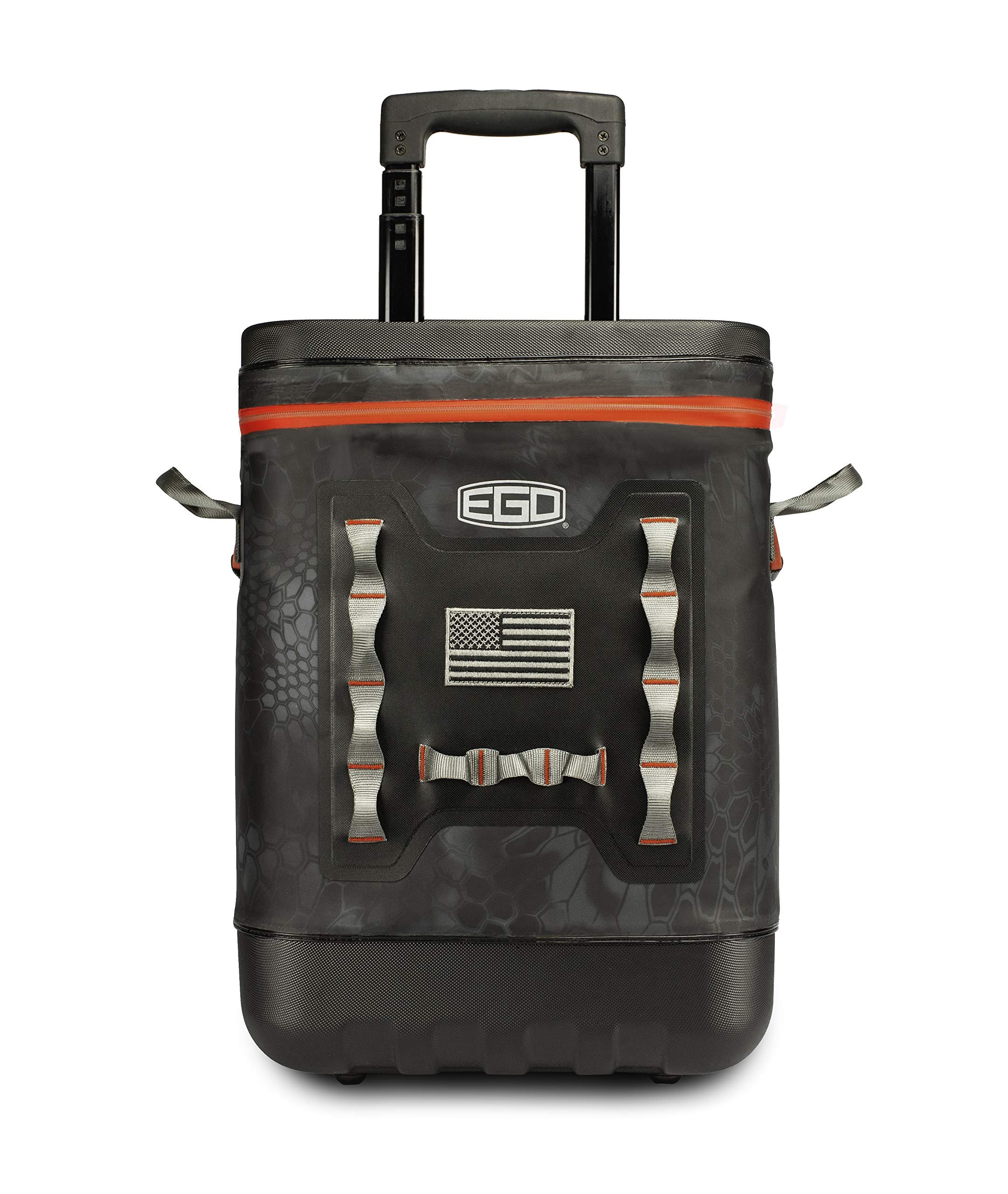 EGO Kryptek Beer Cooler, Fishing Storage Bag, High Tech TPU Fabric, 72 Hour Ice Retention, Food & Snack Holder, Angler Must Have