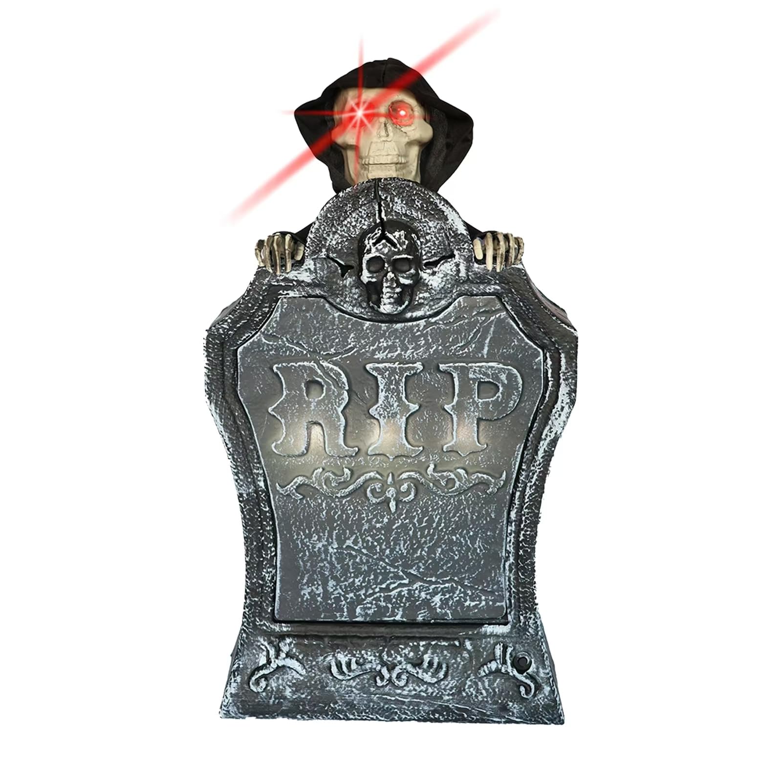 ReneeCho Halloween RIP Tombstone Stretch Ghost Horror Gravestone Decors