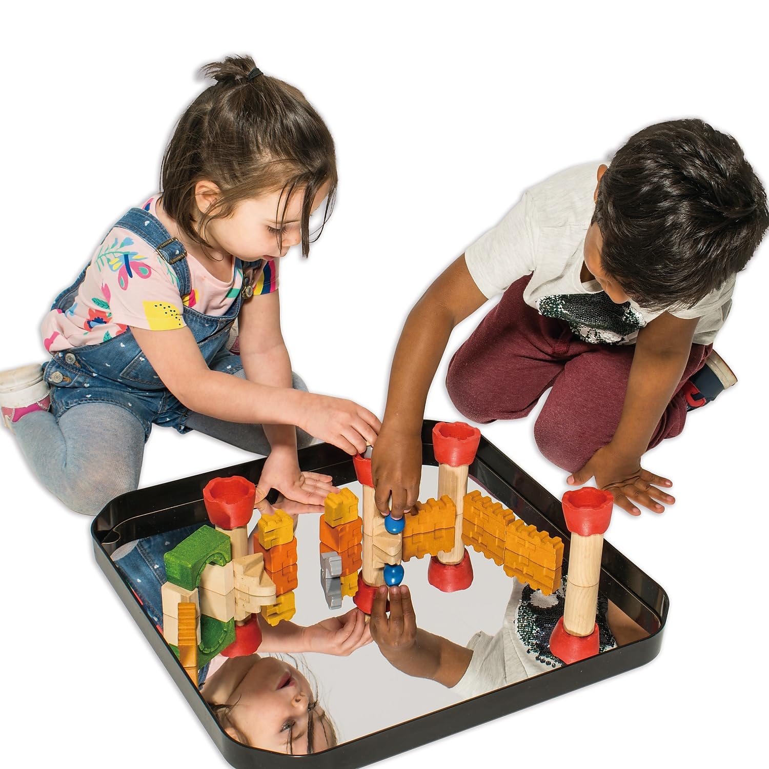 edxeducation-661193 Fun2 Play Mirror - Explore Reflection, Symmetry and Patterns - Ages 18m+ - For Use with our Fun2 Play Sensory and Activity Table