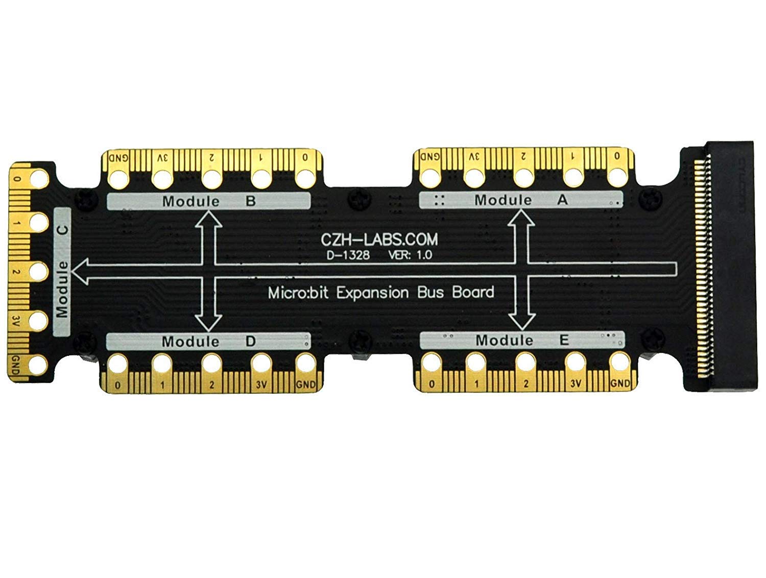 Expansion Bus Board for BBC Micro:bit, Microbit Buss Board
