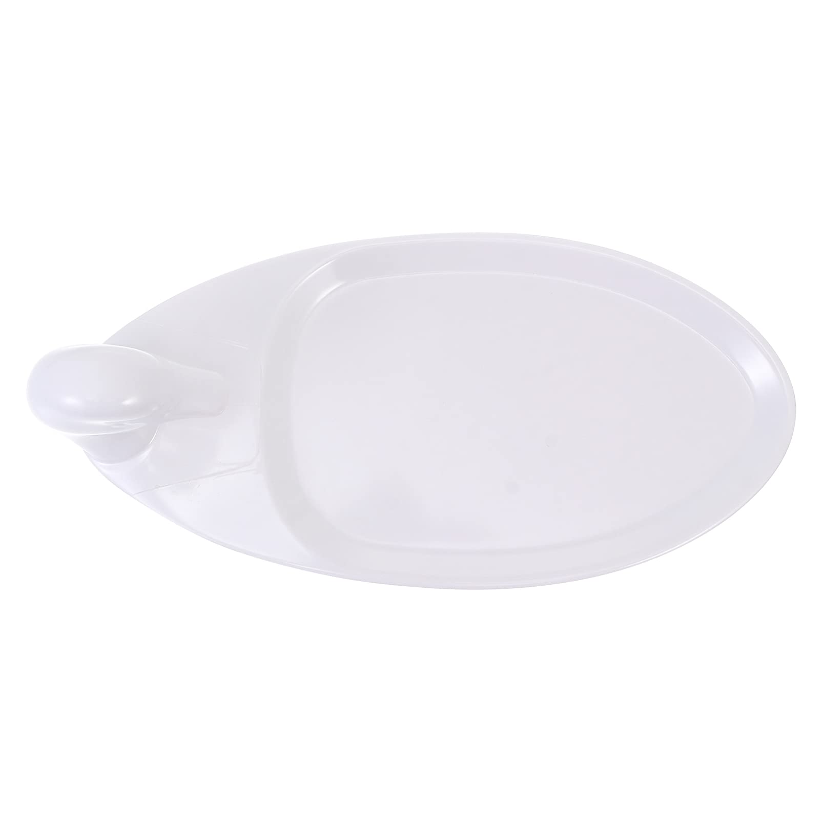 Hemoton Roasting Plate 1pc Roast Chicken and Plate Breakfast Tray Plate Cookie Plate Appetizer Plate Biasuit Plate Dinner Ceramic Cake Plate Dinner Plates Fish Dish Sushi White Melamine