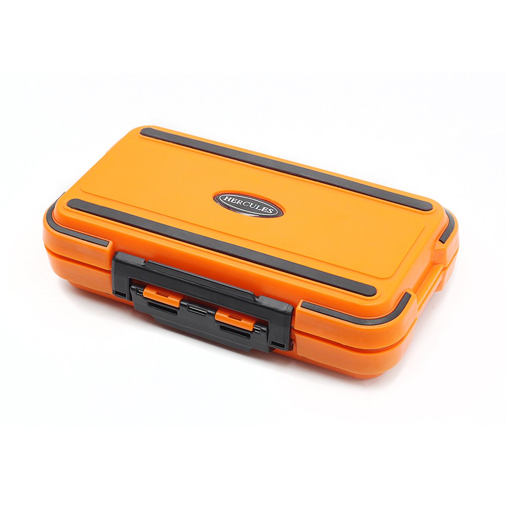 HERCULES Fishing Storage Plastic Tackle Box Lure Storage Box with Removable Dividers