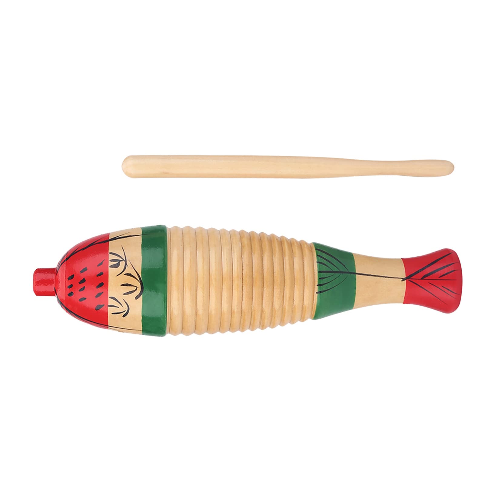 Guiro Wood Percussion Guiro People Musical Instrument Colorful Guiro Gifts for People