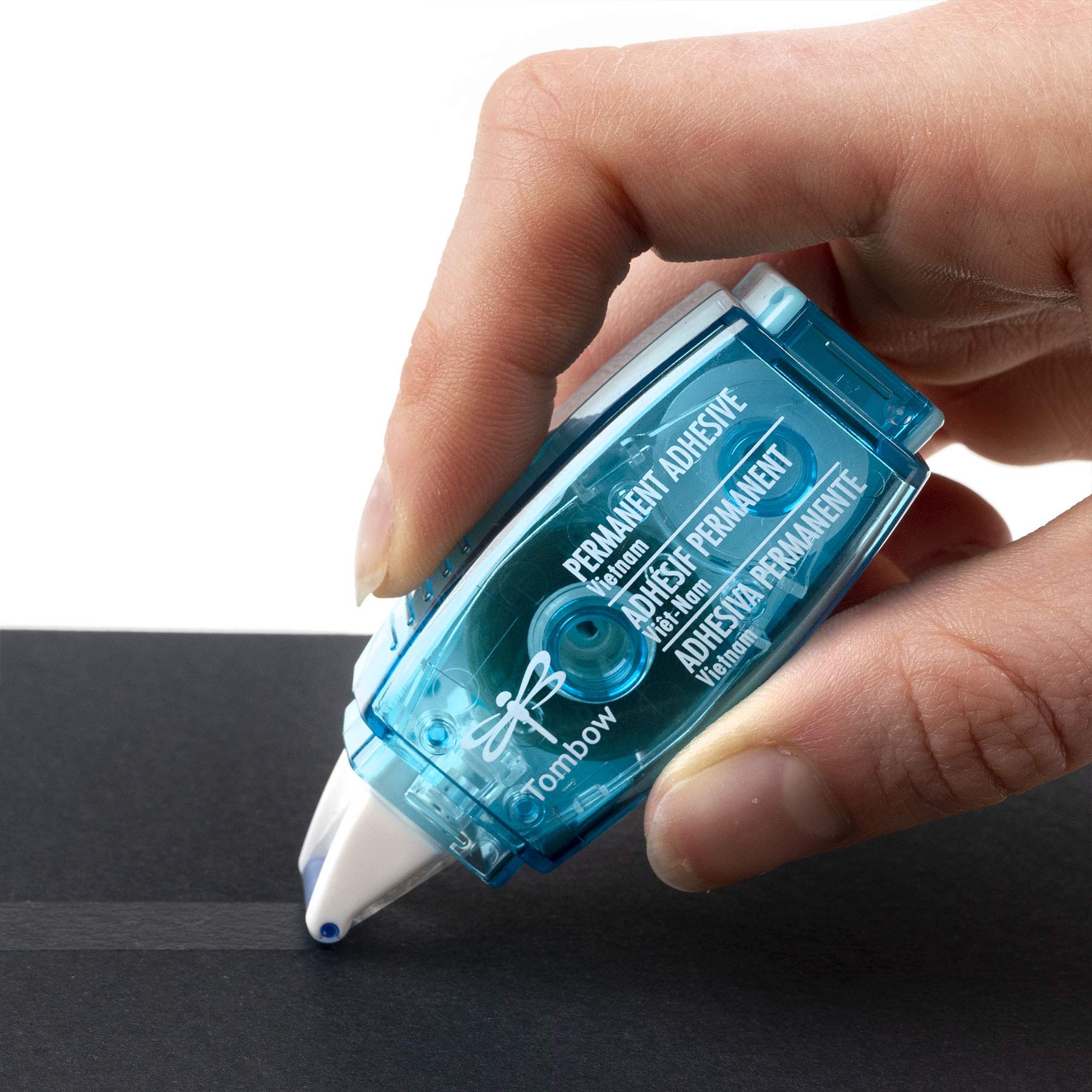 Tombow 62140 Power Mini Glue Tape, 3-Pack. Easy to Use Compact Applicators for Strong, Permanent Bond