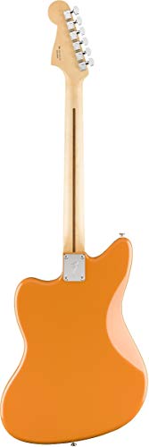 Fender Player Jazzmaster Electric Guitar, with 2-Year Warranty, Capri Orange, Pau Ferro Fingerboard