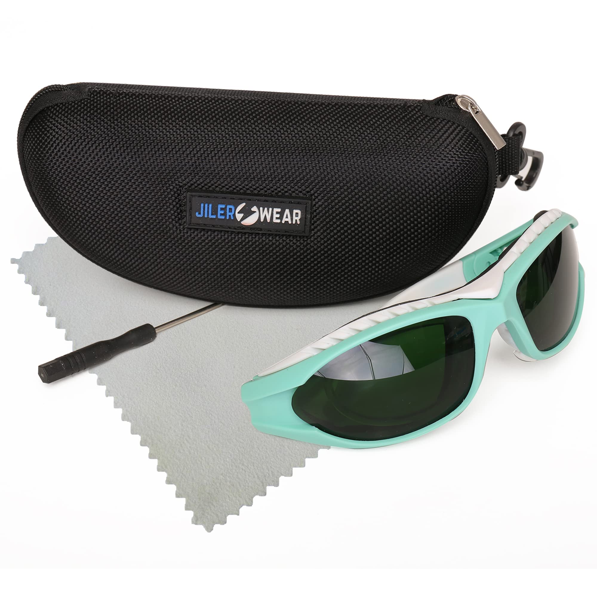 JILERWEAR IPL 200nm-2000nm Laser Protective Glasses and Beauty Cosmetology Eye Protection Intense Pulsed Light Safety Goggle for Hair Removal Treatment