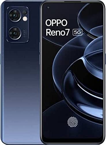 OPPO Reno7 5G Dual-SIM 256GB ROM + 8GB RAM (GSM | CDMA) Factory Unlocked 5G Smartphone (Starry Black) - International Version