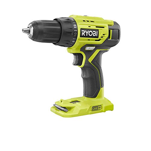 RYOBI ONE+ 18V Cordless 1/2 in. Drill/Driver (Tool Only) P215BN (Renewed)
