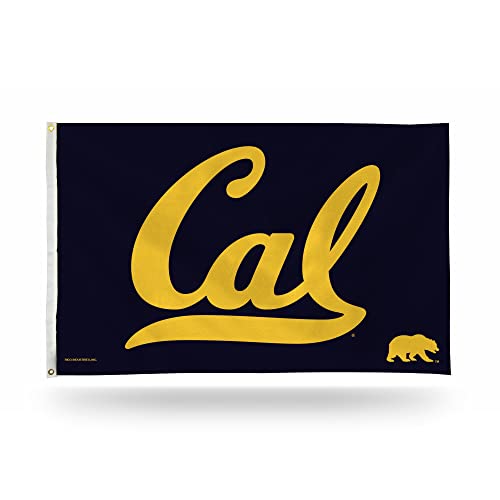 NCAA Cal Berkeley Golden Bears 3' x 5' Banner Flag - Single Sided - Indoor or Outdoor - Home Décor Made By Rico Industries
