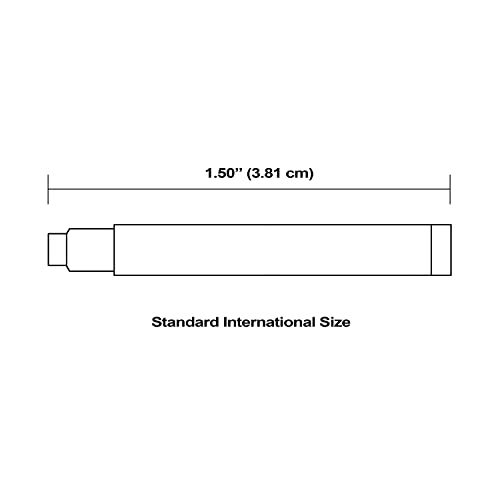 Private Reserve Ink Essentials - Empty STANDARD Cartridges (50 pcs), Clear (PR2)