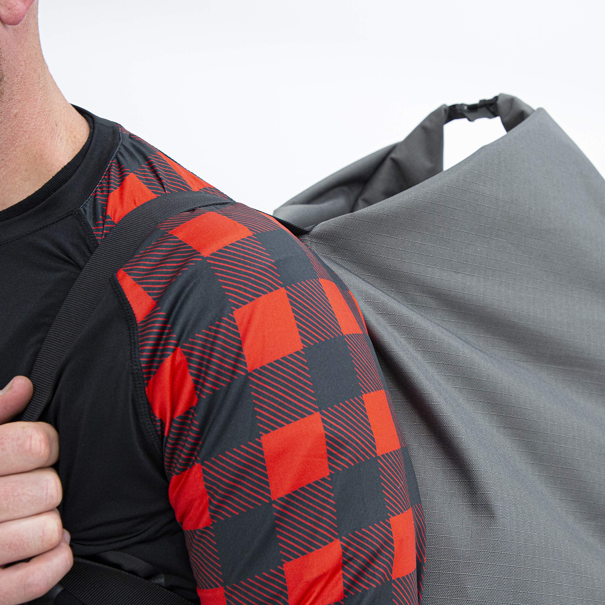 Eskimo Large Mouth Dry Bag, Gray, One Size