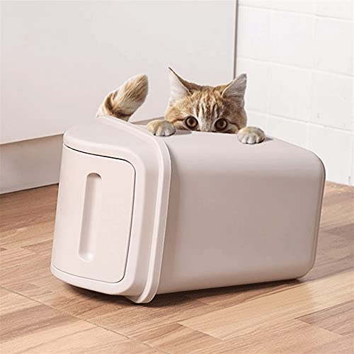 ESASAM Trash Bin， 1pc Recycle Bin Plastic Trash Can Desktop Trash Can with Lid Small Home Office Clean Trash Can Button Desktop Pink (Size : Small)