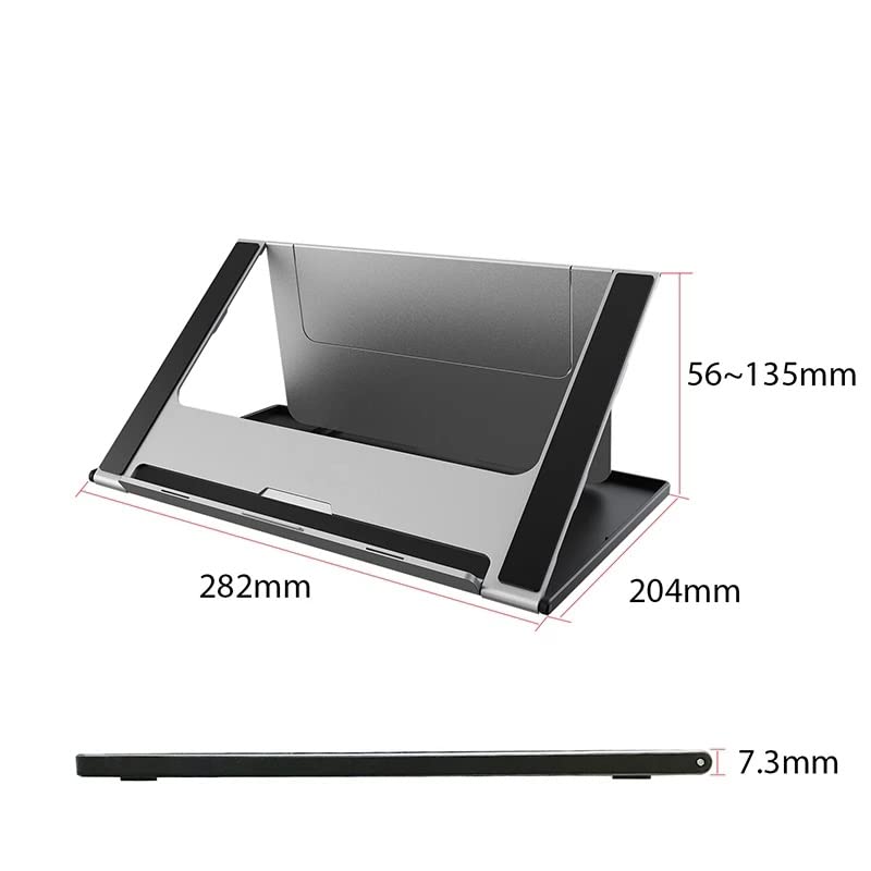 GXLMHL Adjustable Stand Tablets Portable Metal Multi-Angle Support Laptop Pen Display Light Pad