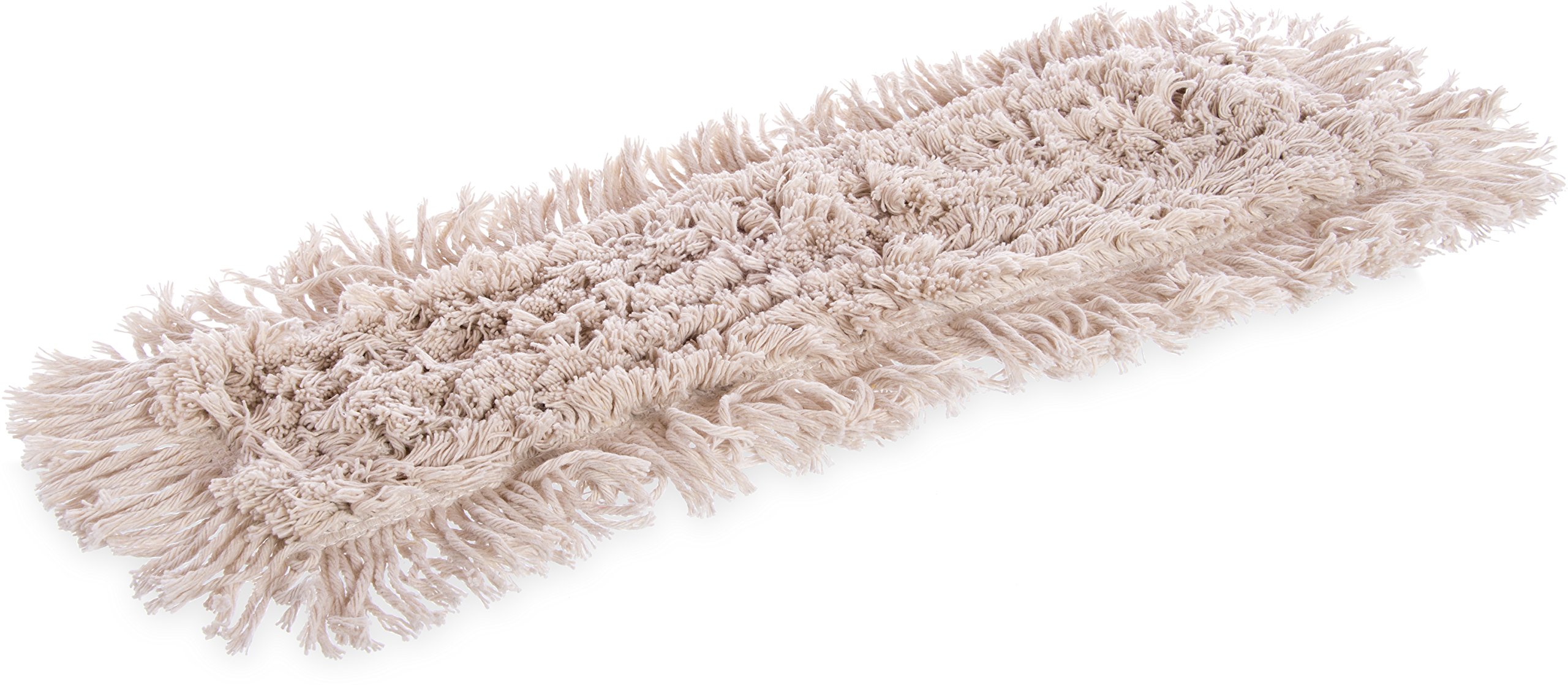 SPARTA Flo-Pac Dust Mop Tie Back for Cleaning, 24 X 5 Inches, Tan, (Pack of 12)