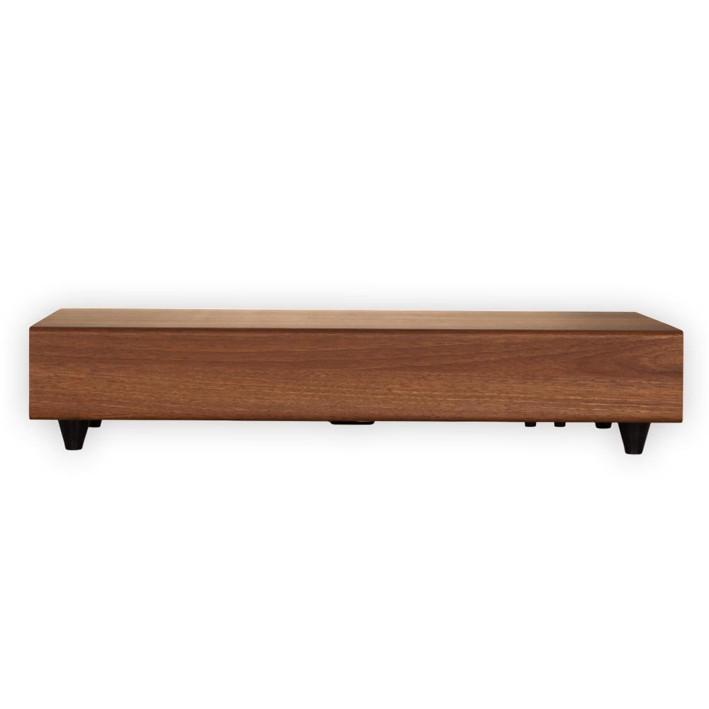 Theater Solutions SUB8SM Slim Subwoofer (Mahogany), 8-Inch Slim