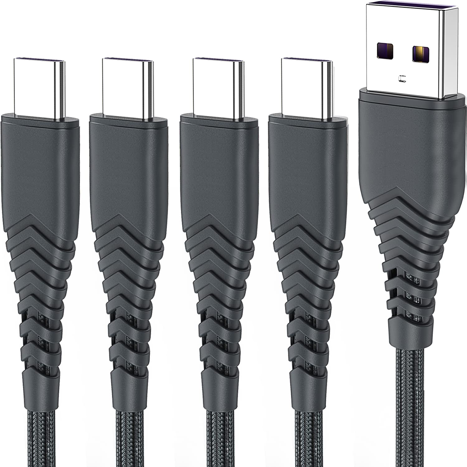 USB Type C Cable Fast Charging 1ft 3ft 6ft 10ft Charger Cord for Samsung Galaxy A53 A14 5G A52 A42 A13 A32 A12 S22/S21 Plus Ultra FE,Tab S7/S7+ S6,A7 10.4/A7 Lite 8.7,Tab A 8.4 2020,3A Phone Charge