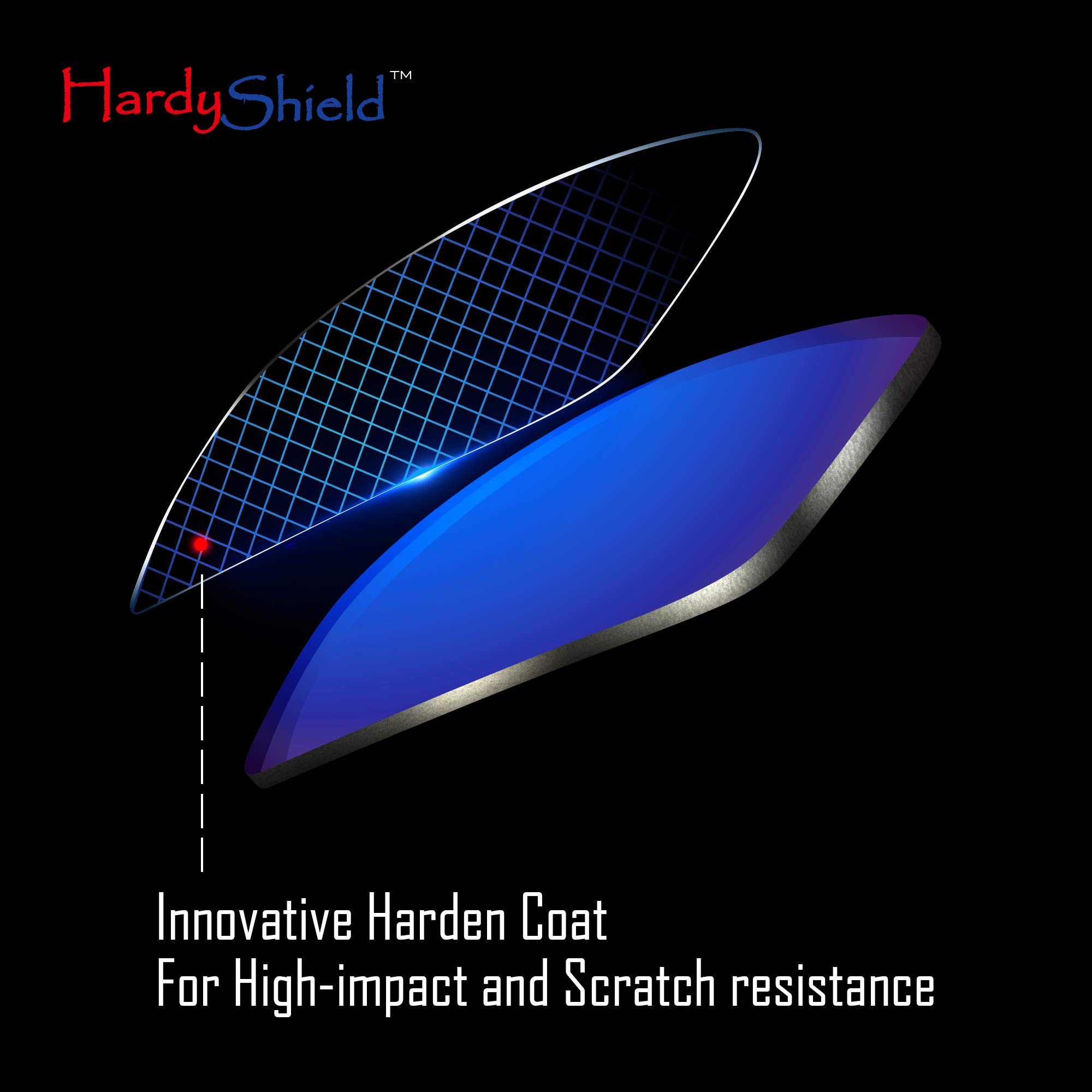 Ensky HardyShield Replacement Lenses for Oakley Sliver OO9262/OO9269/OO9246 Sunglasses - Coral Black