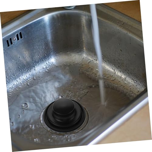 NESTINGHO Sink Seal Cover Wash Basin Sink Stopper Shower Clog Cover Bathtub Drain Plug Bath Tub Drain Cover Sink Plug Stopper Kitchen Bathroom Bath Plugs Kitchen Drain Plug Black
