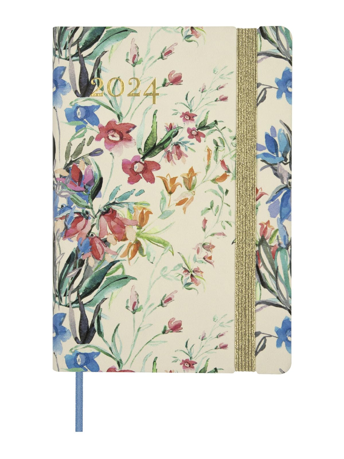 Finocam - Planner 2024 Flexi Joy 1 Day Page January 2024 - December 2024 (12 Months) Bloom Catalan