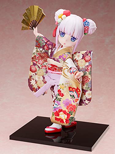Furyu Miss Kobayashi's Dragon Maid: Kanna (Japanese Doll Ver.) 1:4 Scale PVC Figure,Multicolor