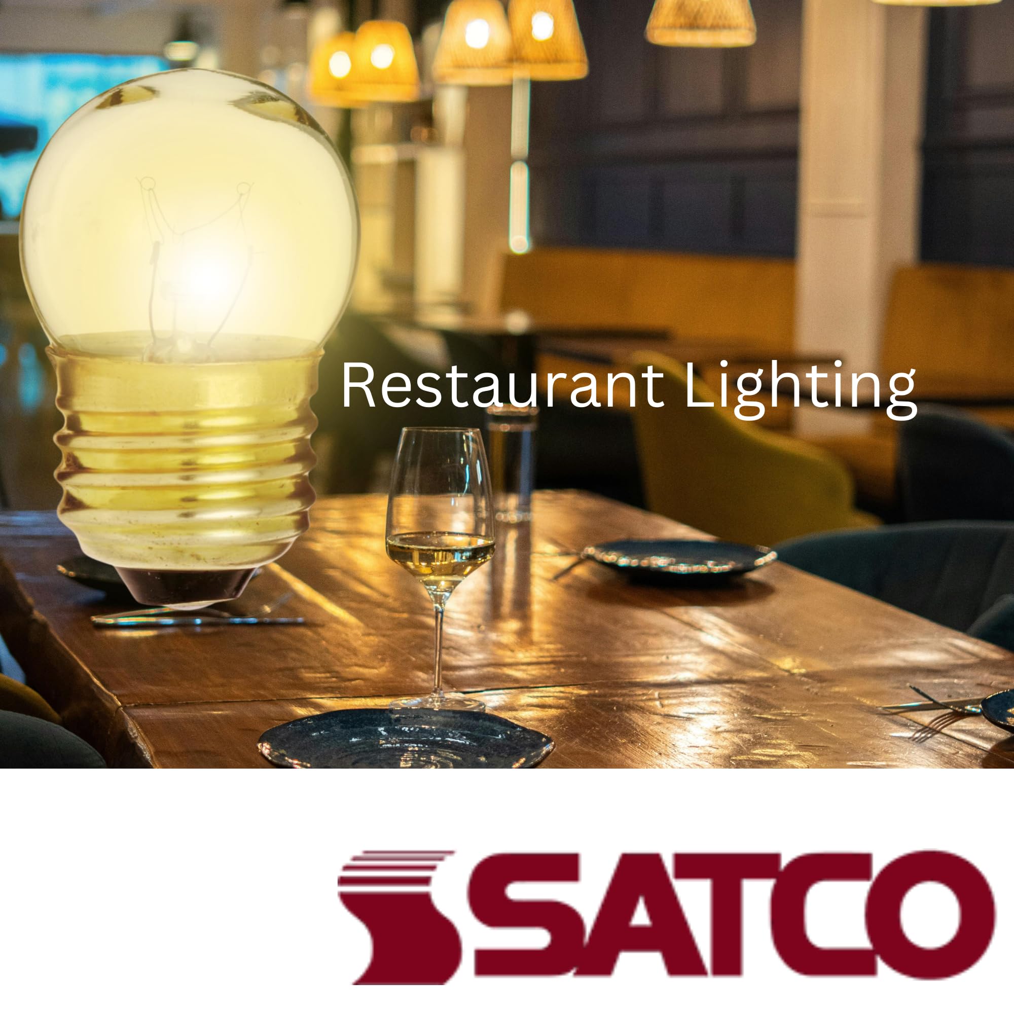 Satco S3794 7.5 Watt S11 Incandescent Bulb β Clear, Medium Base, 2700K Warm White, 40 Lumens - 20 Pack