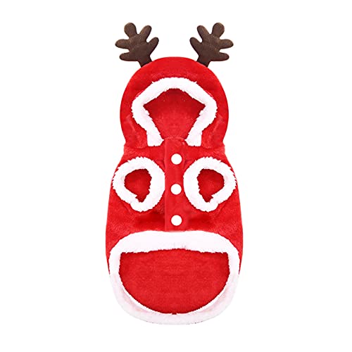 Puppy Jackets for Small Dogs and Boots Set Clothes Pet Small Cat Christmas Dress Up Medium-Sized Pet Clothes Boy Dog