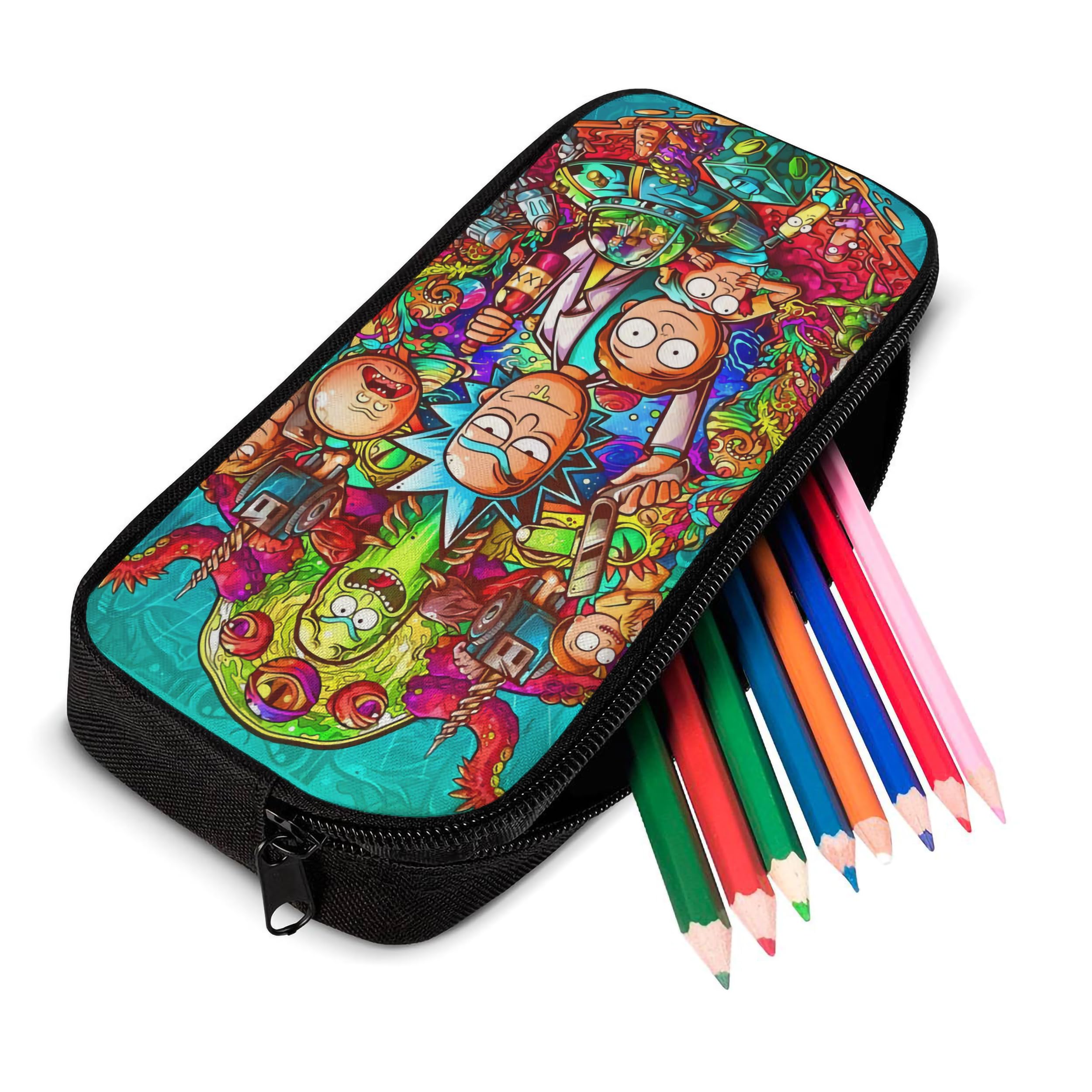 FLYIFE Anime-Inspired Cartoon Style Backpack Set - 3PCS Backpack for Teens with Pencil Case and Lunch Bag